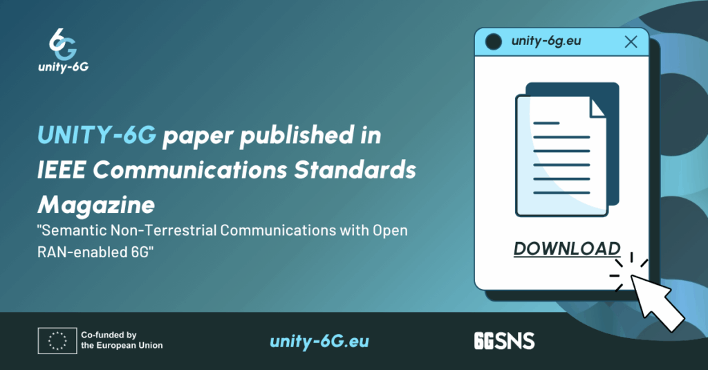 UNITY-6G project partners publish a study on semantic communications in IEEE Communications ...